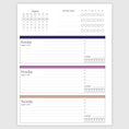 The Works Galaxy - Weekly Planner Personalized - Colibri Paper Co