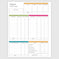 The Works Tulip - Vertical Weekly Planner Personalized - Colibri Paper Co