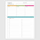 The Works Tulip - Vertical Weekly Planner Personalized - Colibri Paper Co