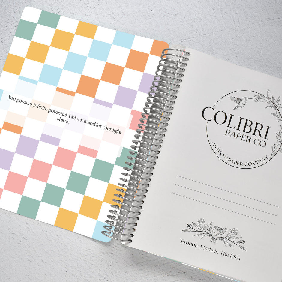 Daily Planner - Personalized Day Planner - Colibri Paper Co