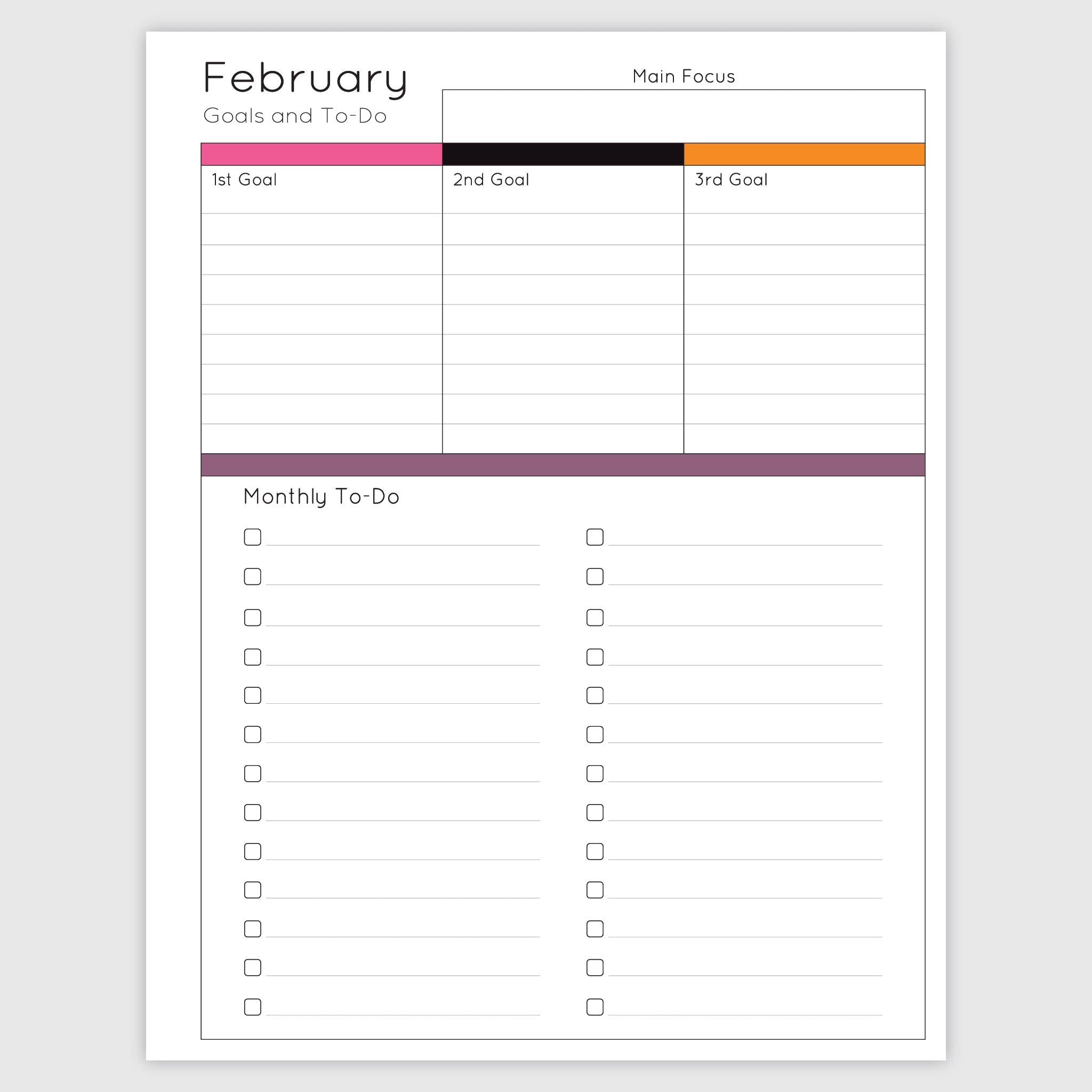 The Works Bliss - Daily Planner Personalized - Colibri Paper Co