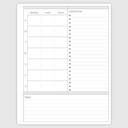 The Works Stripes - Vertical Weekly Planner Personalized - Colibri Paper Co
