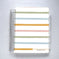 The Works Stripes - Vertical Weekly Planner Personalized - Colibri Paper Co