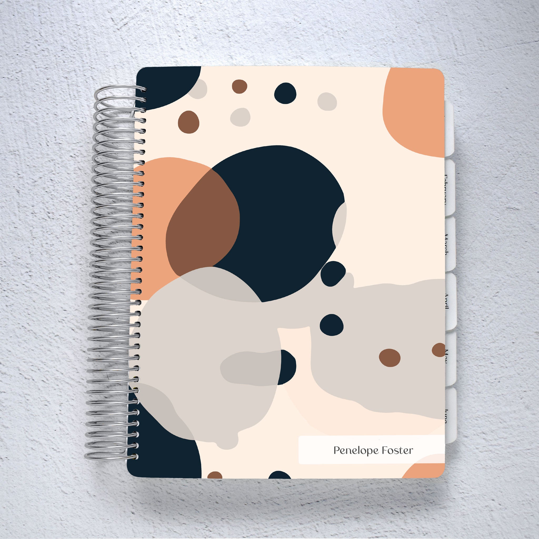 The Works Splattered - Vertical Weekly Planner Personalized - Colibri ...
