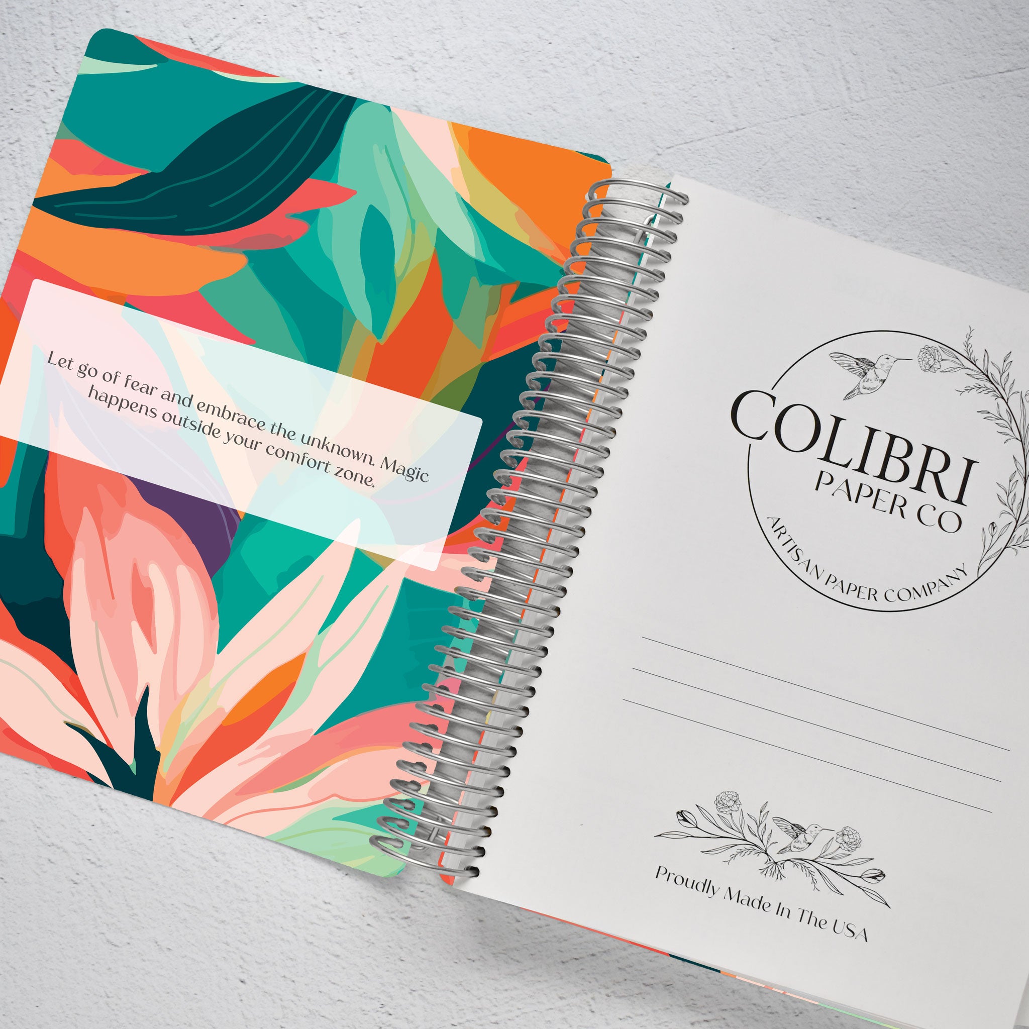 The Works Tropic - Weekly Planner Personalized - Colibri Paper Co