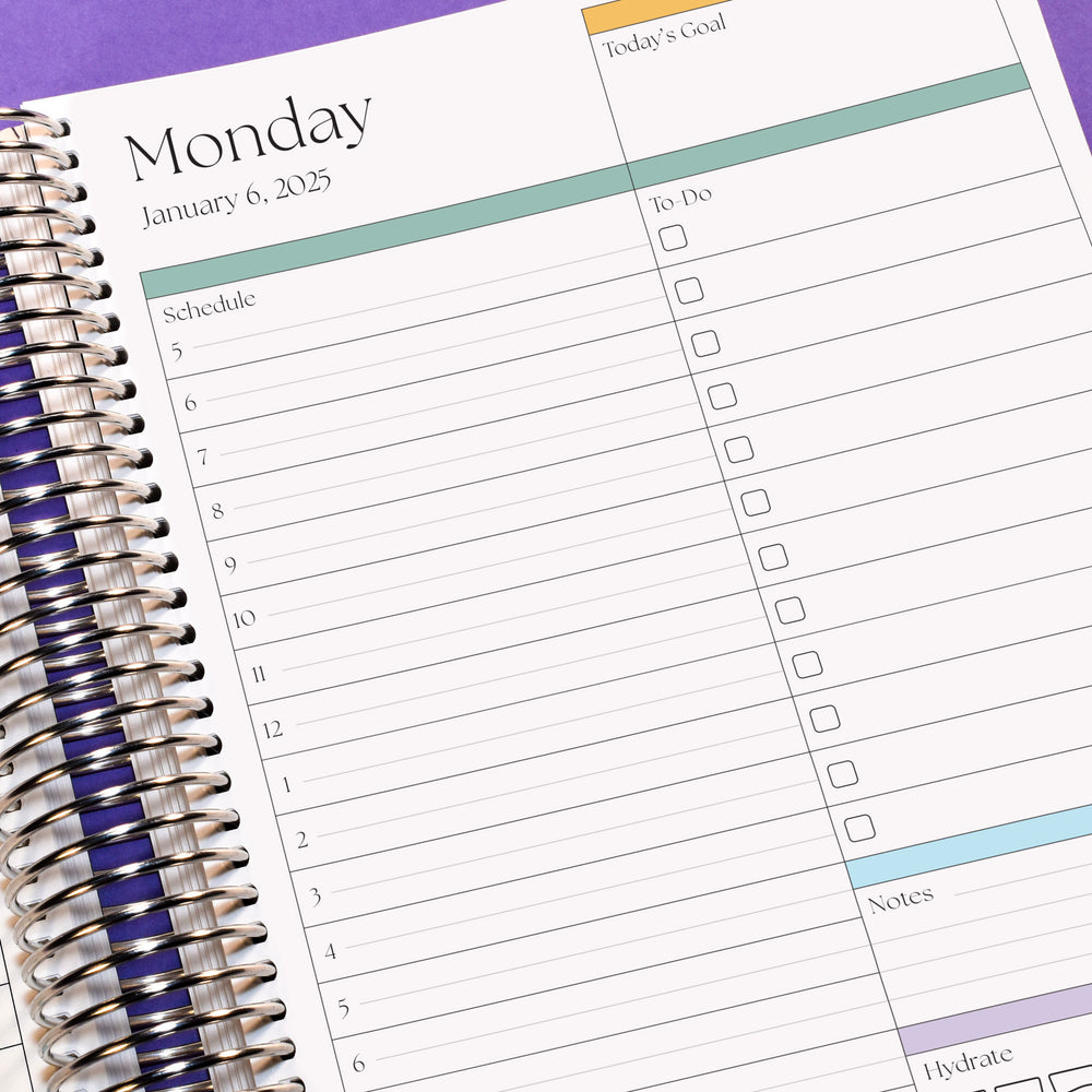 Daily Planner | Personalized Covers, Any Start Month – Colibri Paper Co