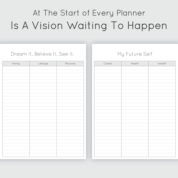 The Works Colibri - Daily Planner Personalized - Colibri Paper Co